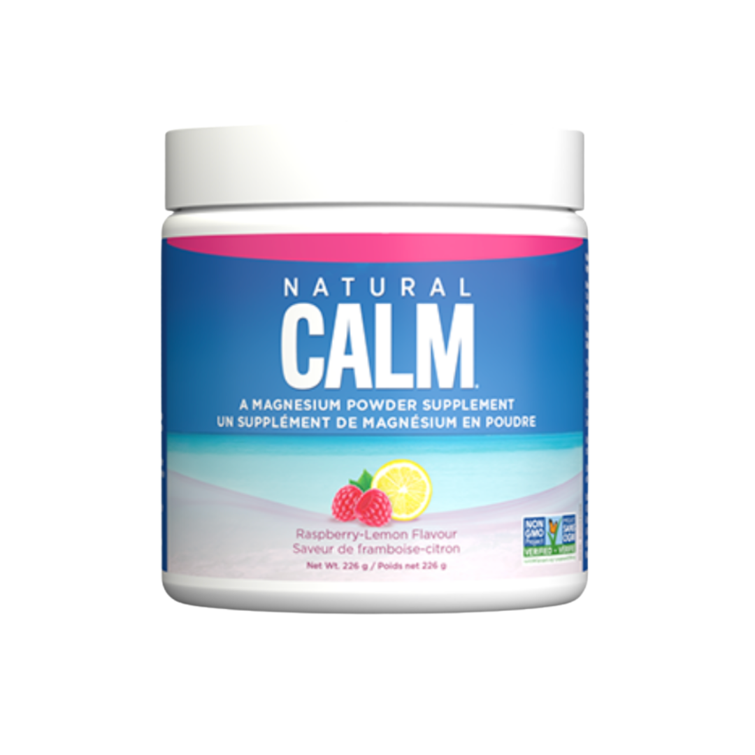 Natural Calm Magnesium Citrate Powder Raspberry Lemon | The Hut ...